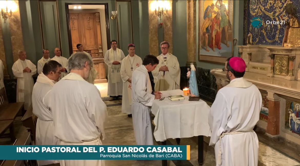 Inicio Pastoral de Eduardo Casabal en San Nicolás de Bari - En Camino